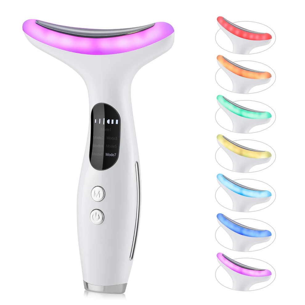 EMS Microcurrent Face & Neck Massager – Launitas